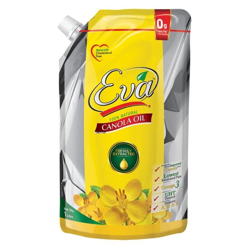 EVA CANOLA COOKING OIL 1X5KG - Shera Store
